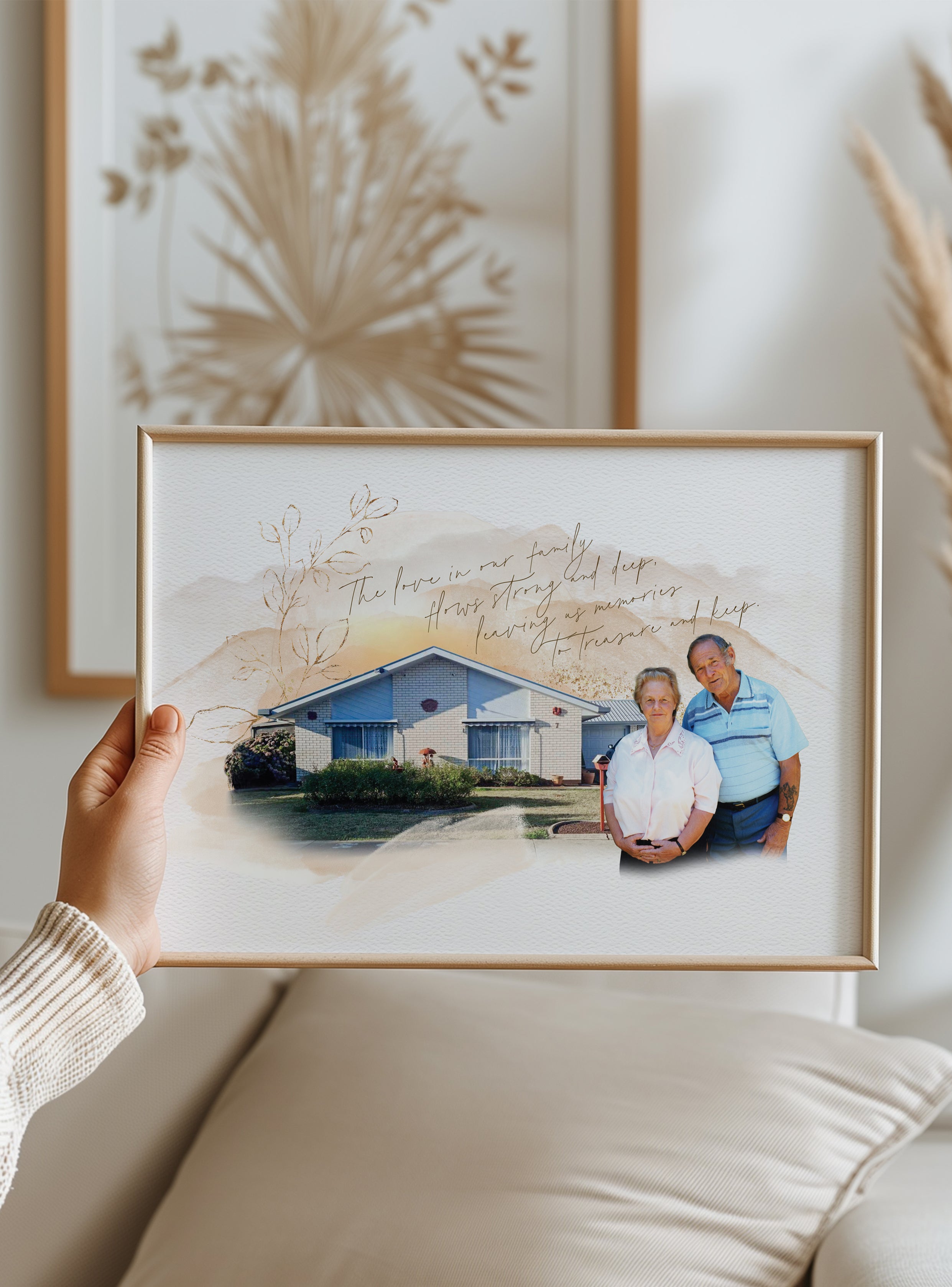 Our Home Print – Our Days in the Sun